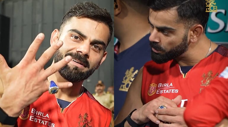IPL 2025: Virat Kohli channels inner John Cena, flaunts T20 World Cup ...