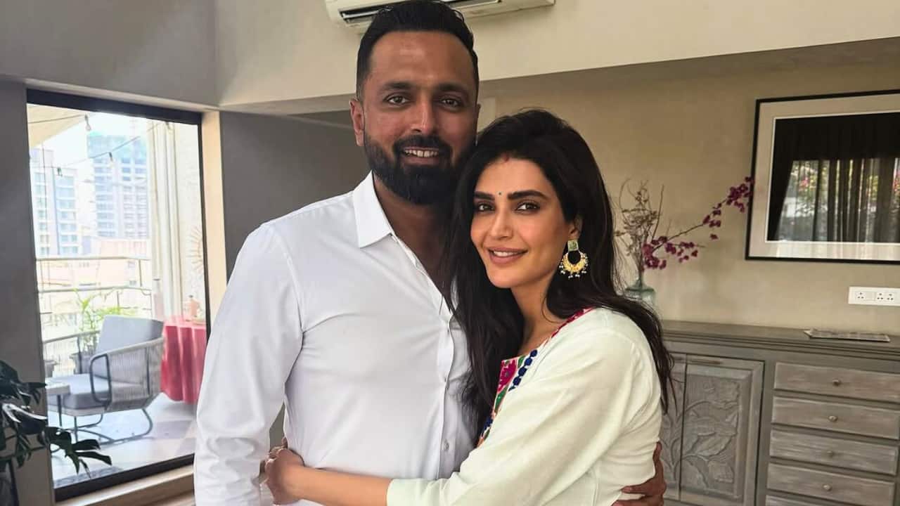Karishma Tanna celebrates Vishu with husband Varun Bangera, see pics