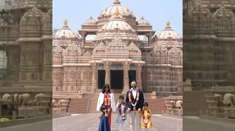 US Vice President JD Vance prays for world peace at Akshardham Temple