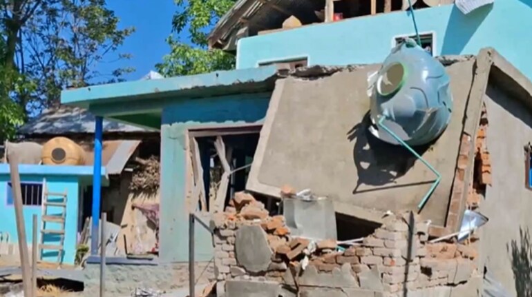 VIDEO: Houses of two terrorists allegedly involved in Pahalgam attack ...