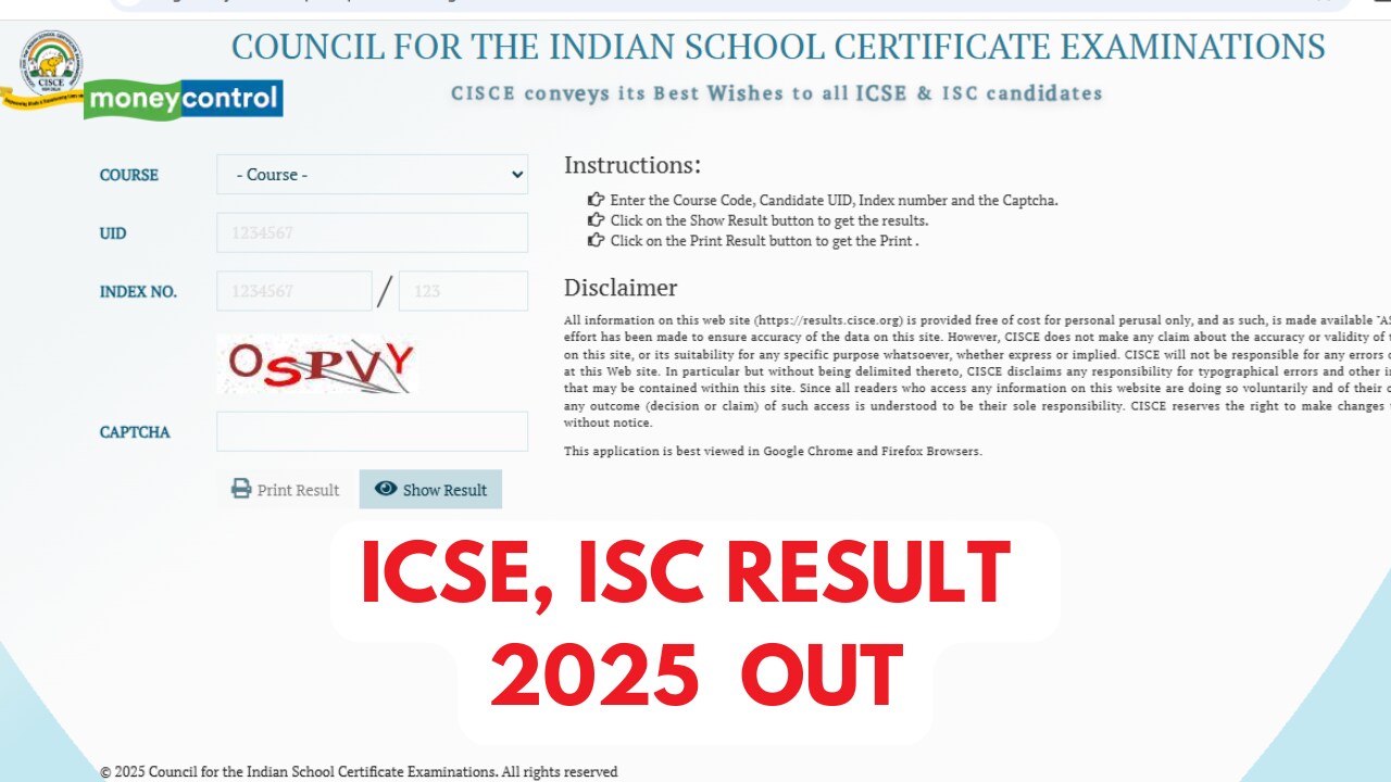 ICSE, ISC 2025 Result OUT Highlights: CISCE Class 10, 12 results ...