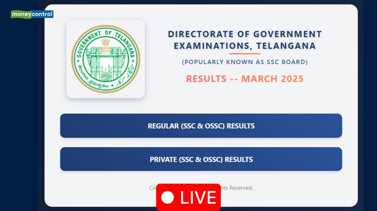 TS SSC 10th Results 2025 (OUT) Live: Telangana BSE 10th Class Results announced @ bse.telangana ...