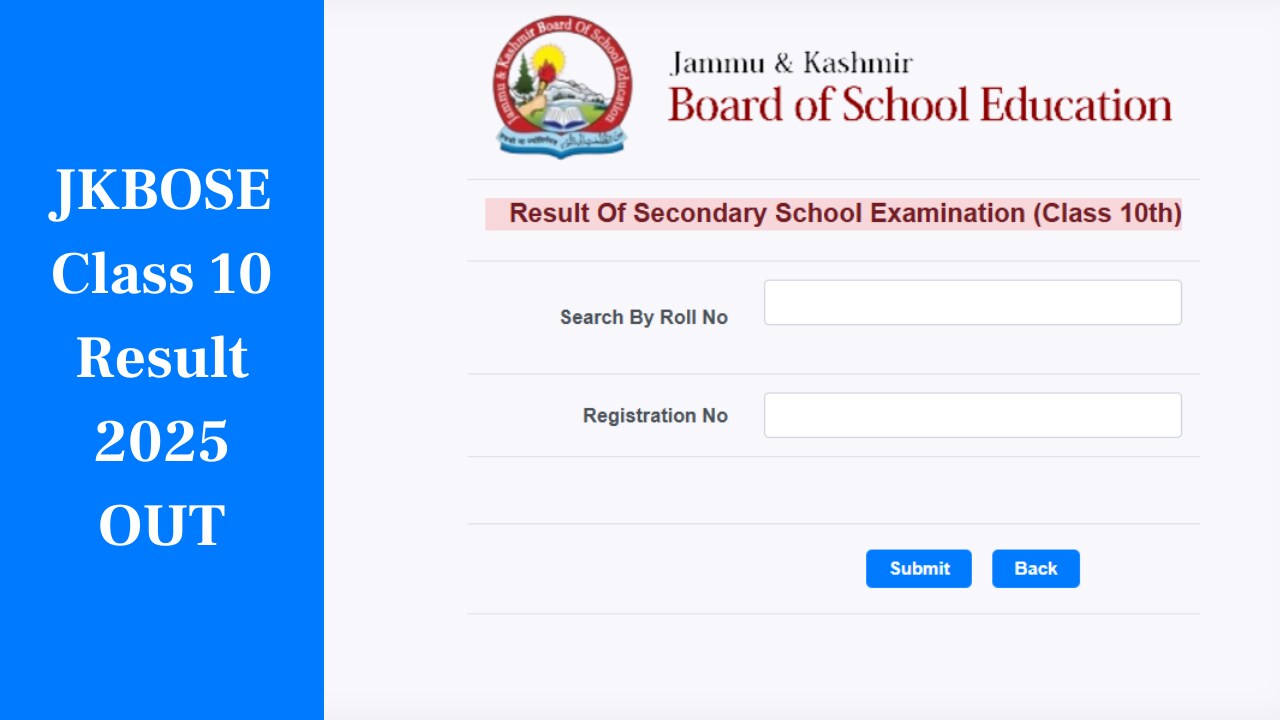 JKBOSE 10th Result 2025 (OUT) Highlights: JKBOSE Class 10 Results ...