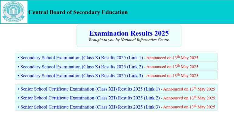 CBSE Result 2025 (OUT) Highlights: CBSE Class 10th & 12th Results ...