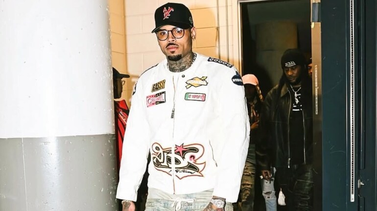 Rapper Chris Brown arrested for allegedly smashing a bottle on music ...