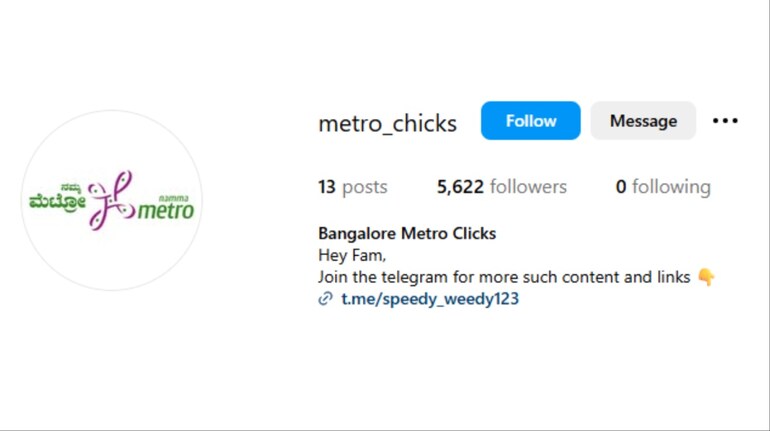 Bangalore Metro Clicks: Instagram account with videos of women filmed ...