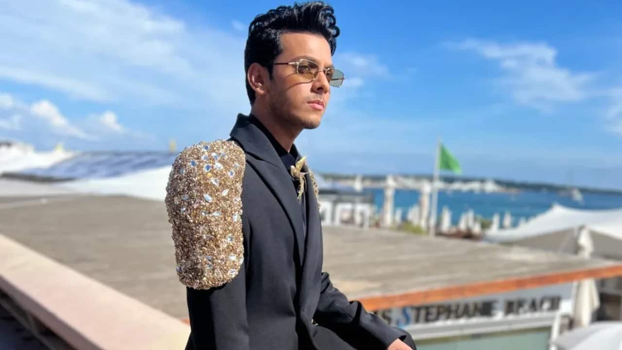 Vishal Jethwa makes stylish Cannes 2025 debut in crystal-embellished ...
