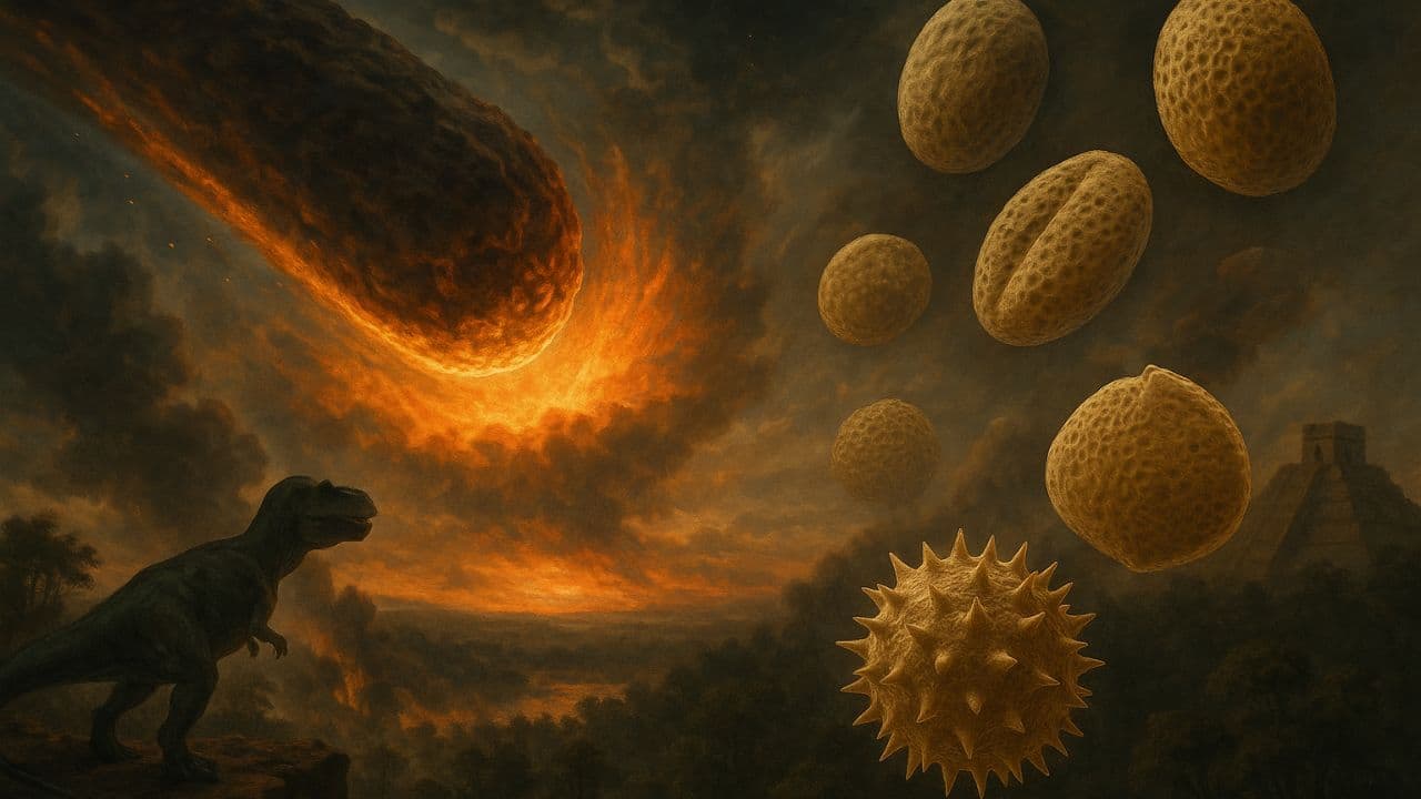 From dinosaur-killing asteroid strike to Mayan collapse: How tiny ...