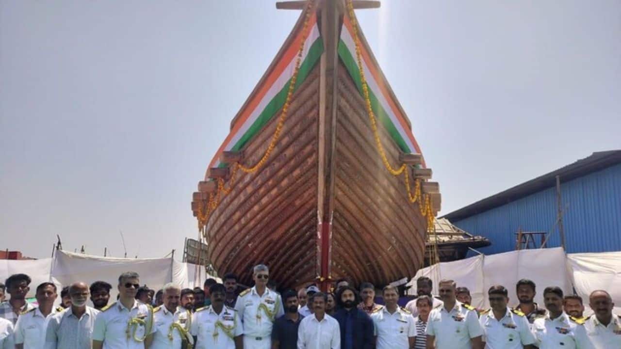 Indian Navy to induct 'ancient stitched ship' inspired by Ajanta Caves ...