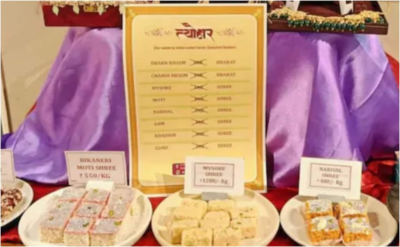 From Mysore Pak to Mysore Shree: Jaipur sweet shop makes patriotic switch