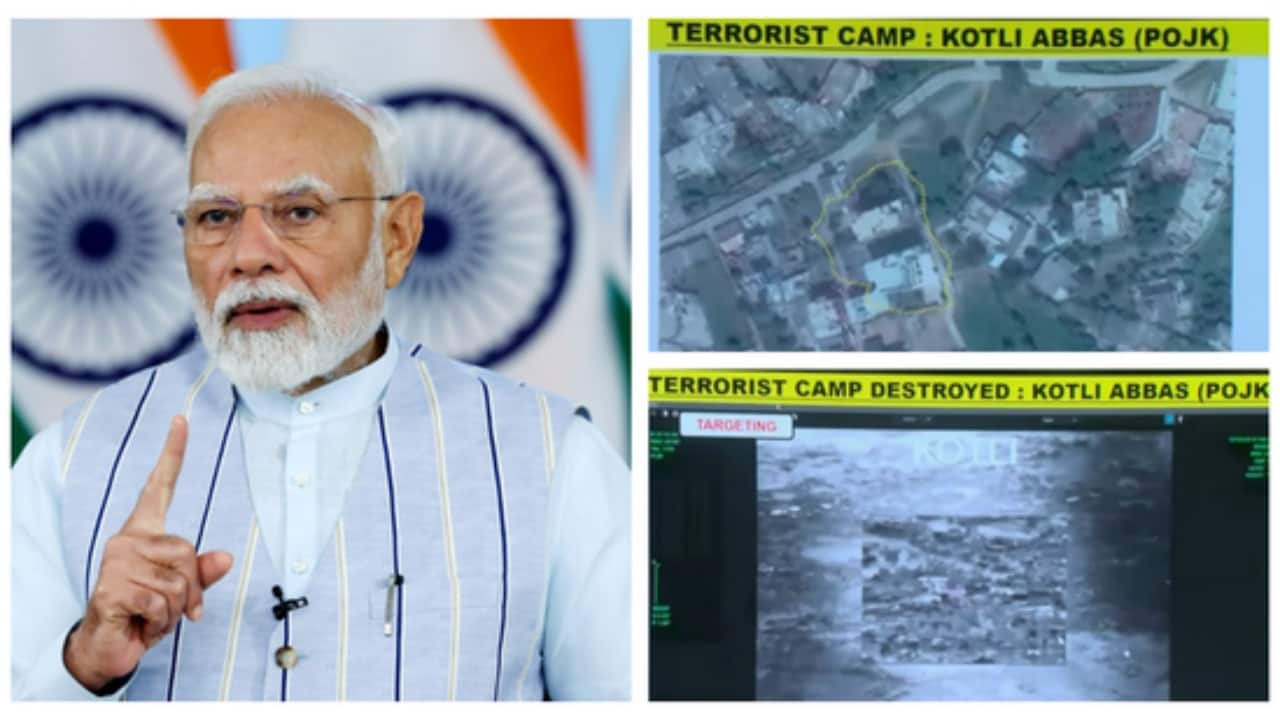In 1st Mann Ki Baat post Op Sindoor, PM Modi shows images of destroyed ...