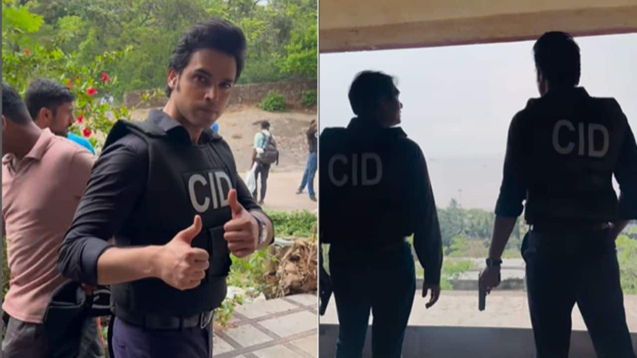 Parth Samthaan drops behind-the-scenes glimpse of CID's upcoming action ...