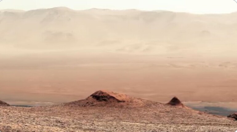 NASA’s Curiosity Rover shares breathtaking Mars landscape video
