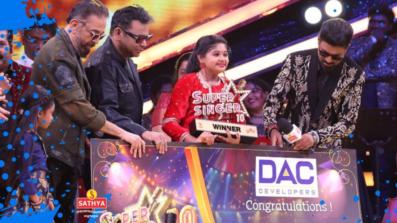 Gayathri wins Super Singer Junior 10, takes home trophy and villa worth ...