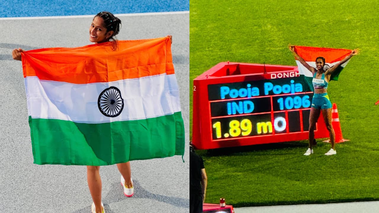 Pooja soars to Asian High Jump gold: A torn spike, a steely mindset ...