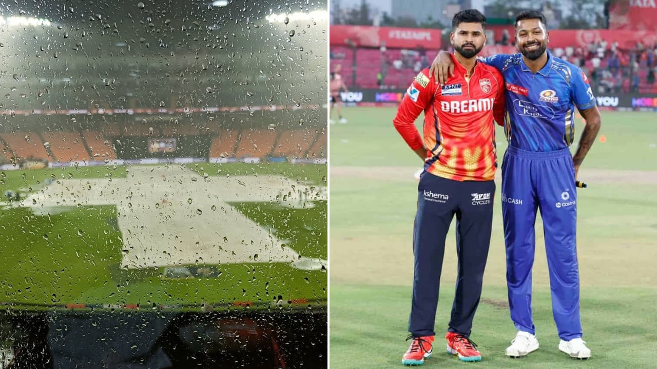 Ahmedabad weather today: Rain delays IPL 2025 Qualifier 2 in Narendra ...