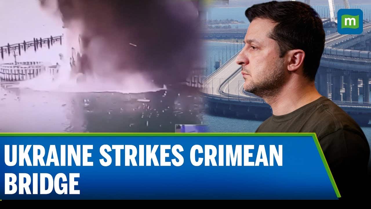 Ukraine’s SBU Strikes Underwater Pillars of Crimea Bridge with Explosives