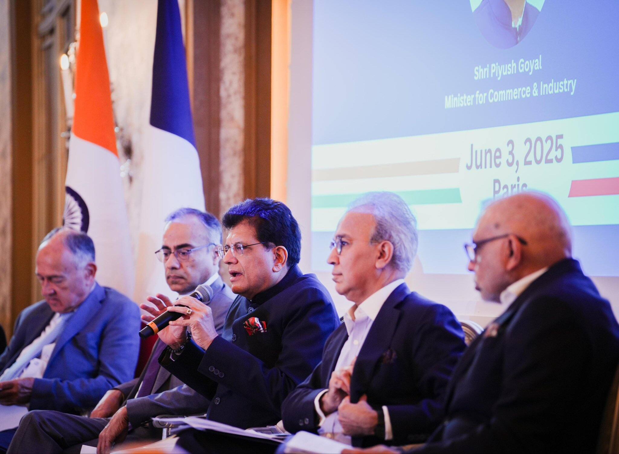 Piyush Goyal in Paris: Bats for bigger trade, tech ties with Israel ...