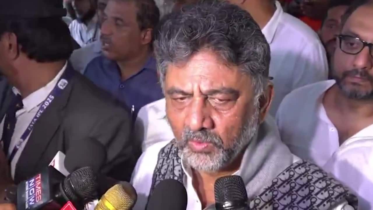 DK Shivakumar plays down deadly Bengaluru stampede: 'Crowd ...