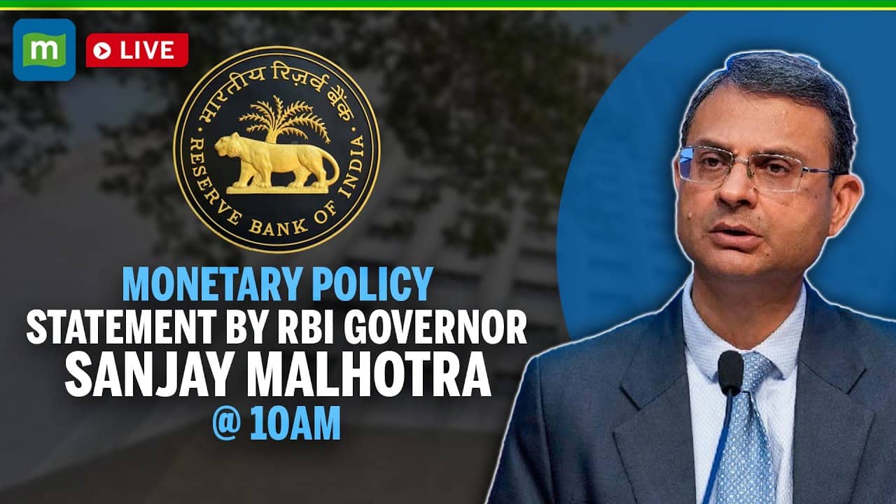 RBI MPC Meet LIVE: Monetary Policy Statement by Shri Sanjay Malhotra ...