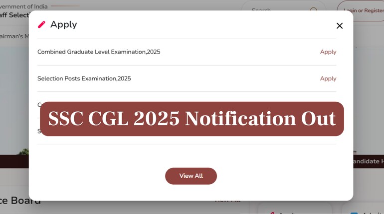 Ssc Cgl 2025 Notification Out For 14 582 Vacancies