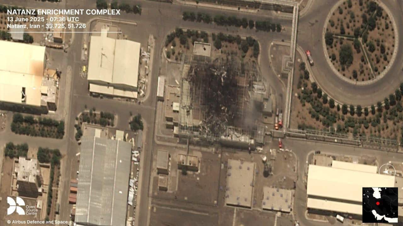 How Israel struck Natanz: Attack video, satellite images reveal damage ...