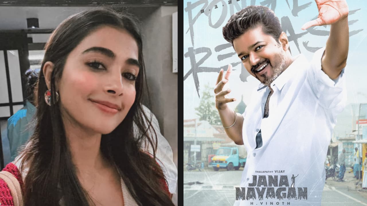 Pooja Hegde wraps up shoot for Thalapathy Vijay’s final film Jana Nayagan