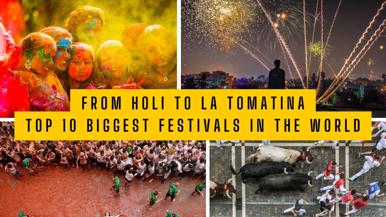 From Holi to La Tomatina: Top 10 biggest festivals in the world