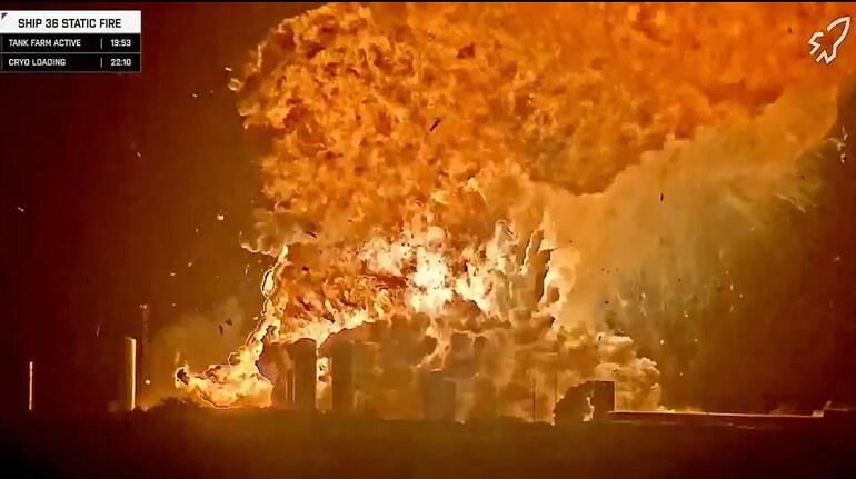 SpaceX Rocket Explosion: Elon Musk’s SpaceX Starship prototype explodes ...
