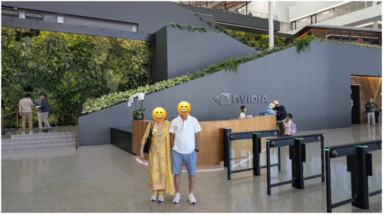 Indian employee gives parents tour of Nvidia office, emotional post ...
