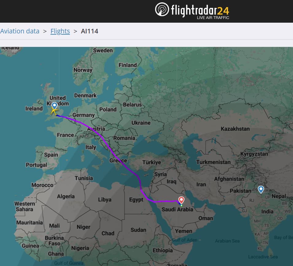 Bomb scare on Air India flight from Birmingham to Delhi, aircraft ...