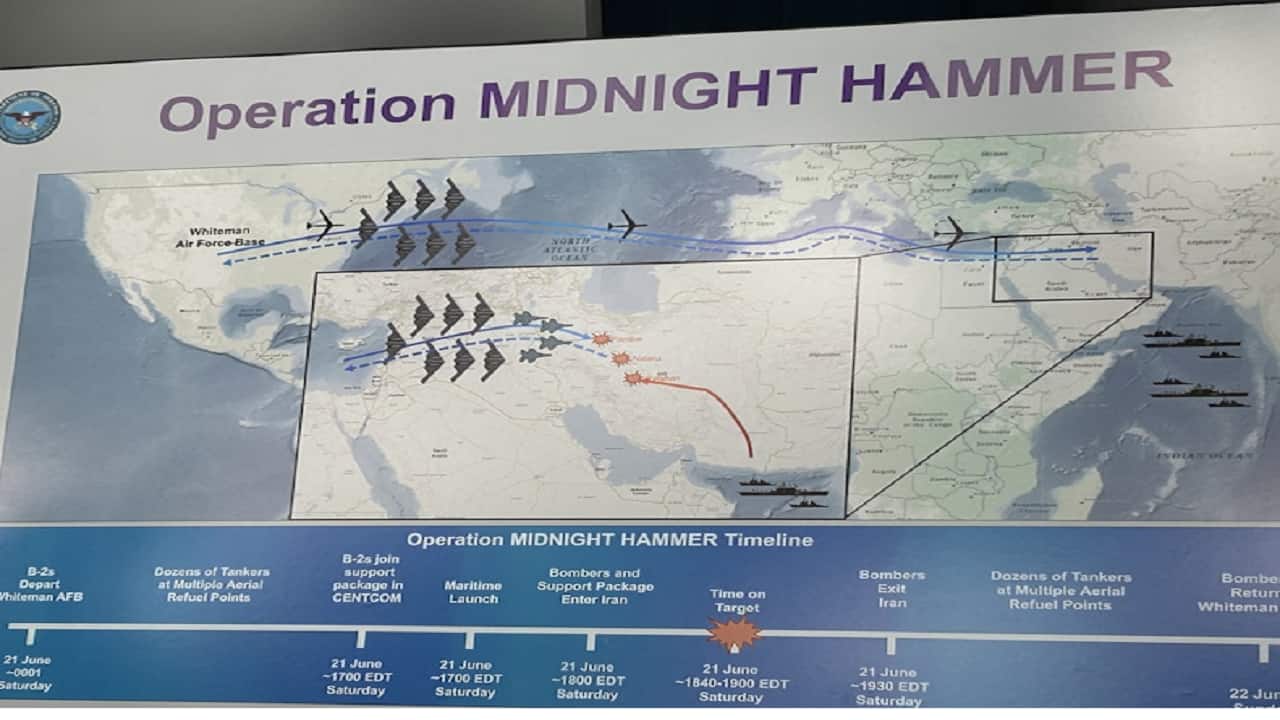 Operation Midnight Hammer: How US pulled off largest B-2 bomber strike ...