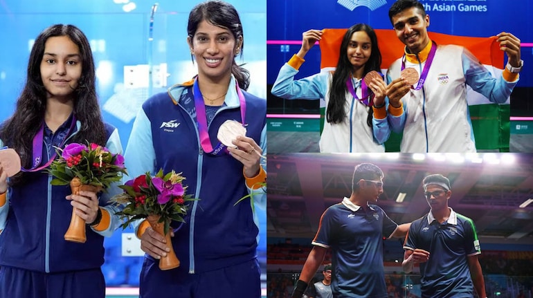 India men's pair rally from behind to beat Pakistan; secure all three ...
