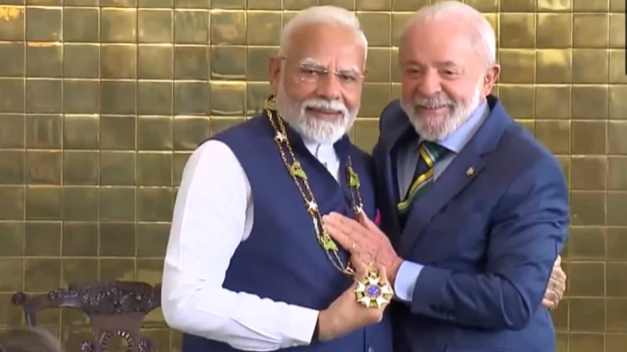 PM Modi conferred with Brazil's highest civilian award