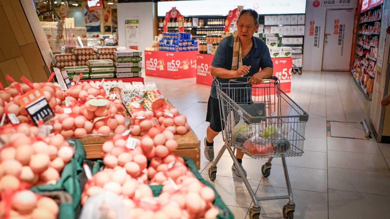China snaps 4-month consumer decline but factory price deflation deepens