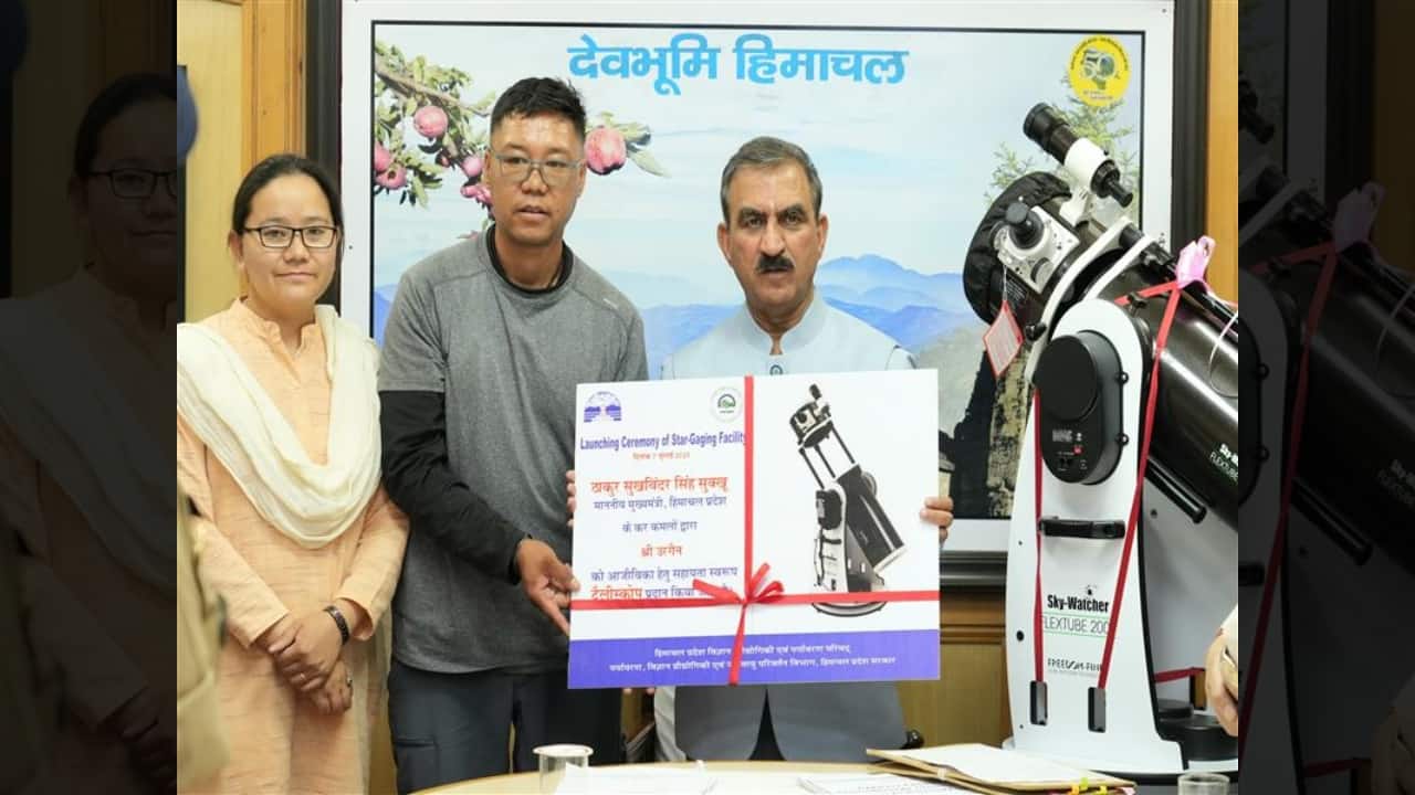 Spiti Valley gets new stargazing facility in Kaza to boost astro ...