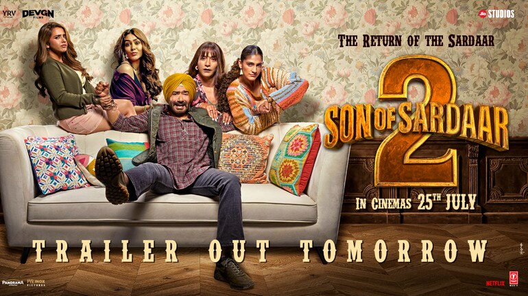 Son of Sardaar 2 trailer to drop on July 11: Meet the power-packed cast