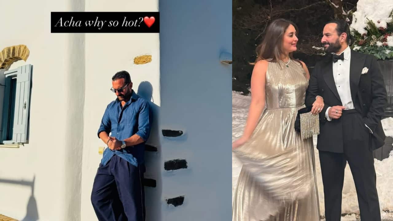 Kareena Kapoor clicks dashing pic of Saif Ali Khan, calls him ‘Hot ...