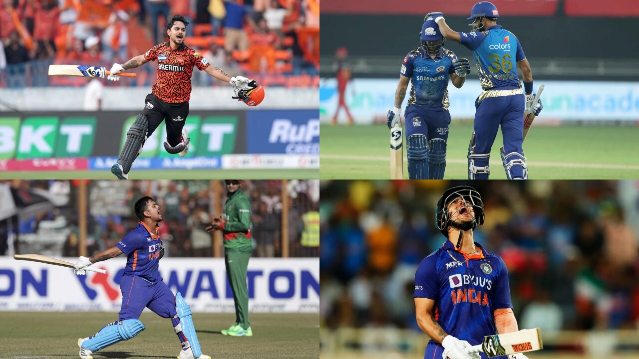 Ishan Kishan birthday: Check stylish wicketkeeper's Top 5 knocks - In Pics | Moneycontrol News