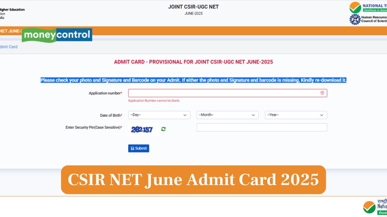 CSIR NET June Admit Card 2025 released at csirnet.nta.ac.in; Check direct link to download here
