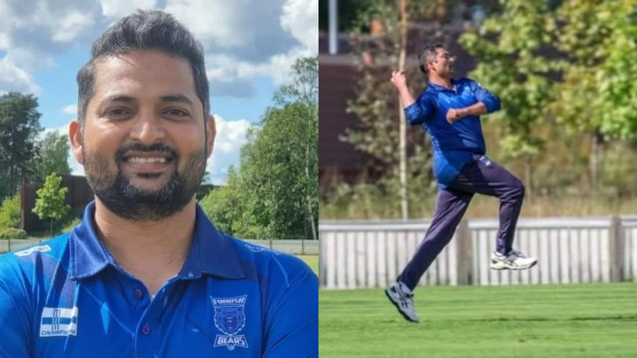 5 wickets in 8 balls: Finland cricketer Mahesh Tambe shatters world record