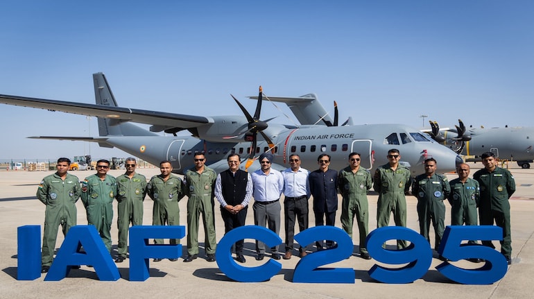 India receives Airbus C-295 military transport aircraft from Spain