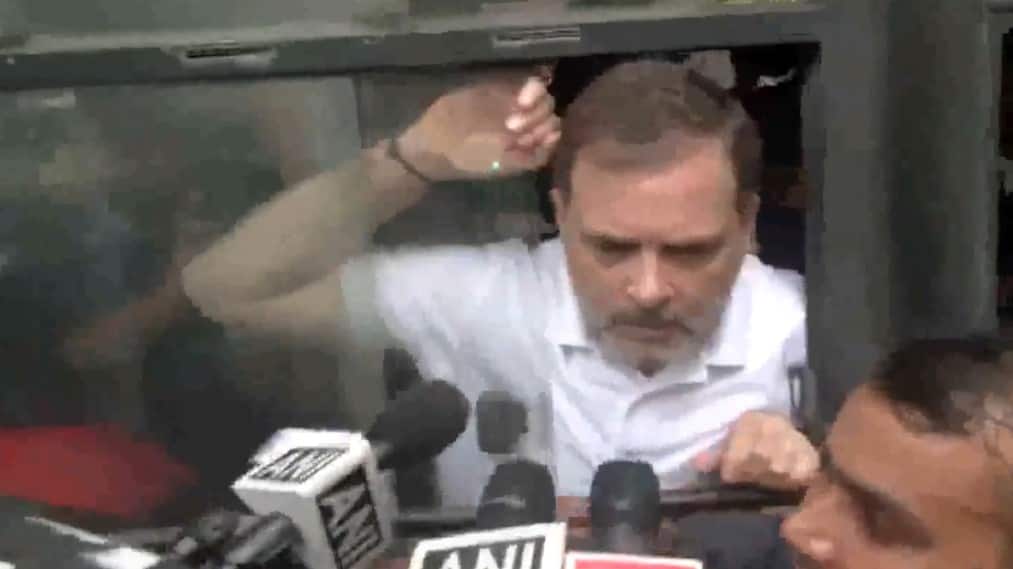 Rahul Gandhi quips 'abhi picture baki hai' after protest over 'vote theft'