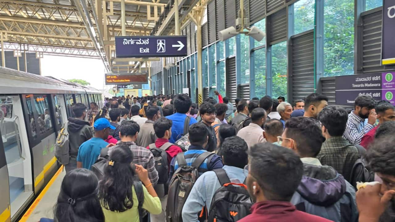 Bengaluru Metro hits record ridership as commuters rush to ride new ...