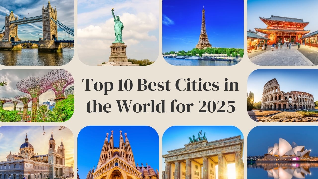 Top 10 Best Cities in the World for 2025, Ranked