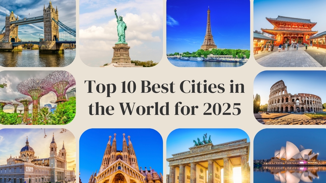 Top 10 Best Cities in the World for 2025, Ranked | Moneycontrol News