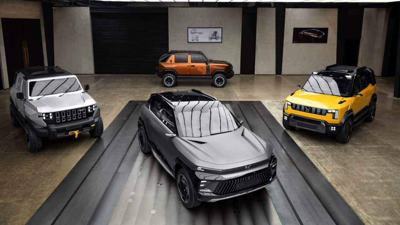 Mahindra Vision.S, Vision.X, Vision.T, Vision.SXT SUV concepts unveiled ...