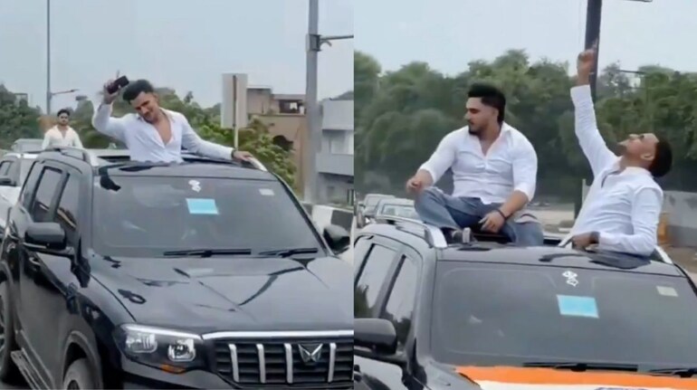 Gurugram's notorious SUV menace strikes again; rooftop dance party ...