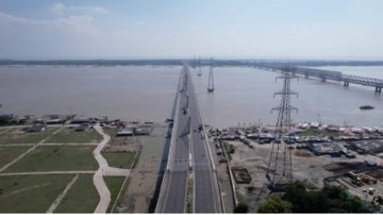 Aunta-Simaria in pics: A look at Bihar's new iconic bridge on Ganga