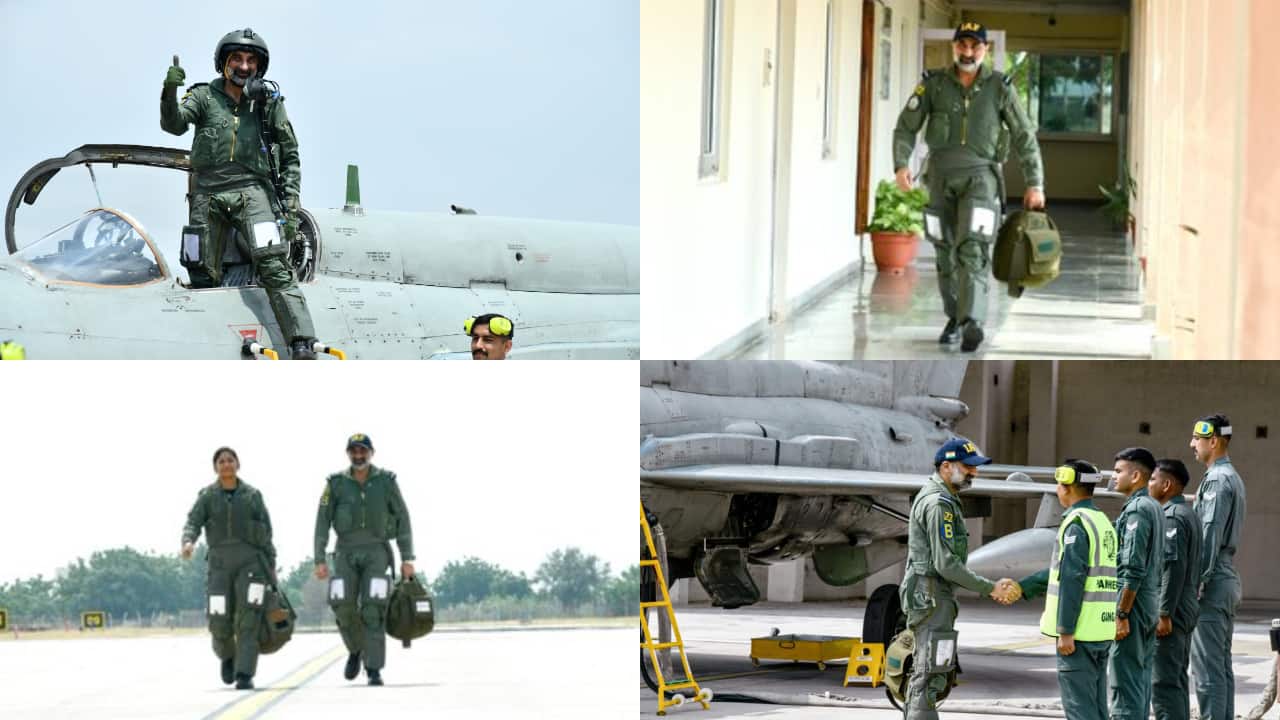 IAF bids farewell to MiG-21, Air Chief Marshal AP Singh takes sendoff ...